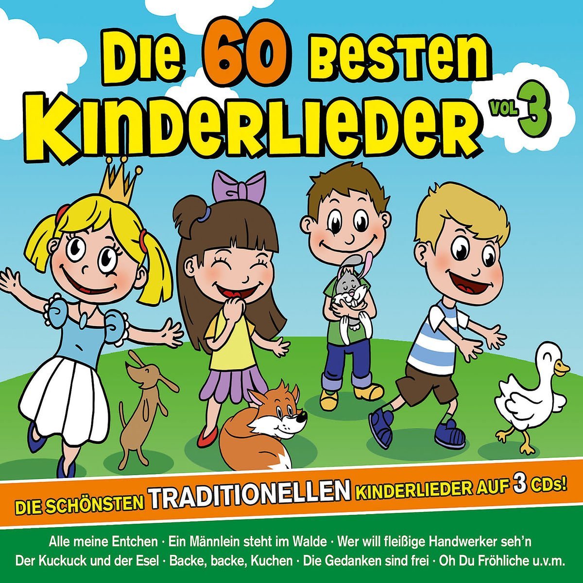 CD mit einer Sammlung der beliebtesten Kinderlieder - Geschenk für Oma.de